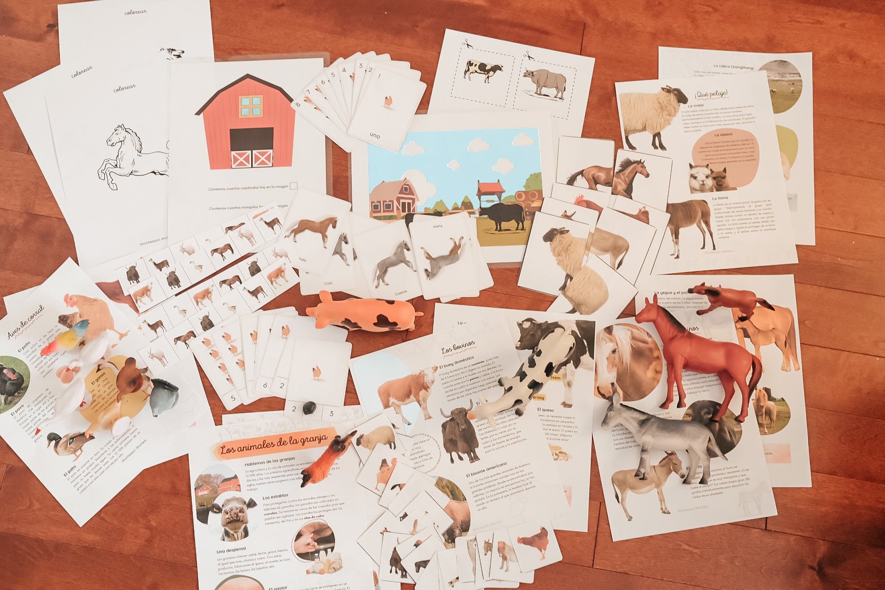 Unidad temática: la granja – Montessori Momers